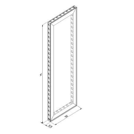 LOCATION Cadre Aluvision® 992mm x 496mm | BOBAZAR